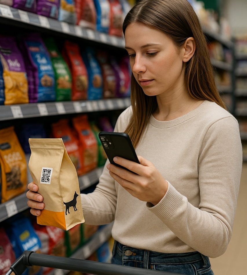 QR Code Food Labels | Smart Food Labels | ScanLabelBuilder